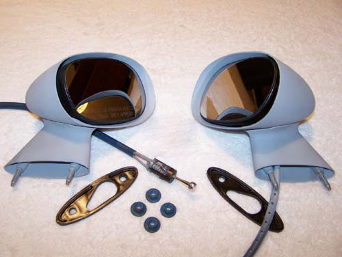 GTO, Camaro, Chevelle, Corvette, Nova, El Camino Sport Mirrors
